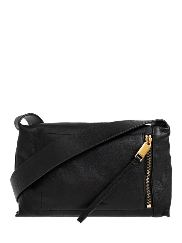 ALLSAINTS Leather Shoulder Bag - Black