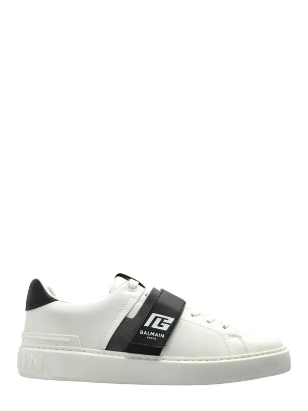 Balmain B-court Sneakers - White