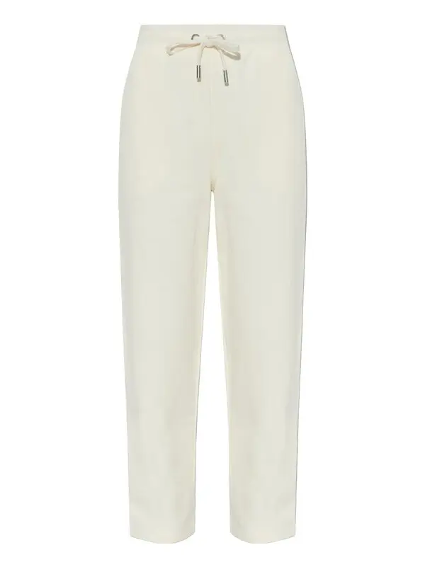 Ami Wide-leg Sweatpants - Cream