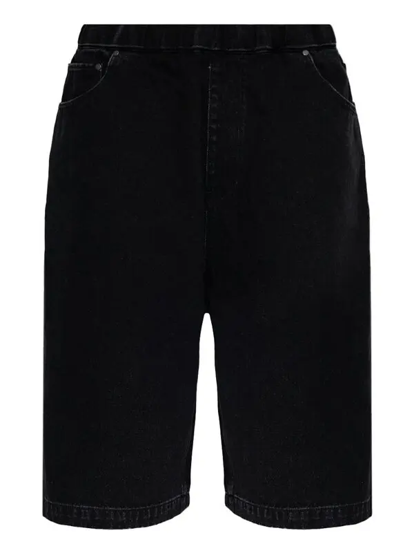 ENTIRE STUDIOS Denim Shorts - Black