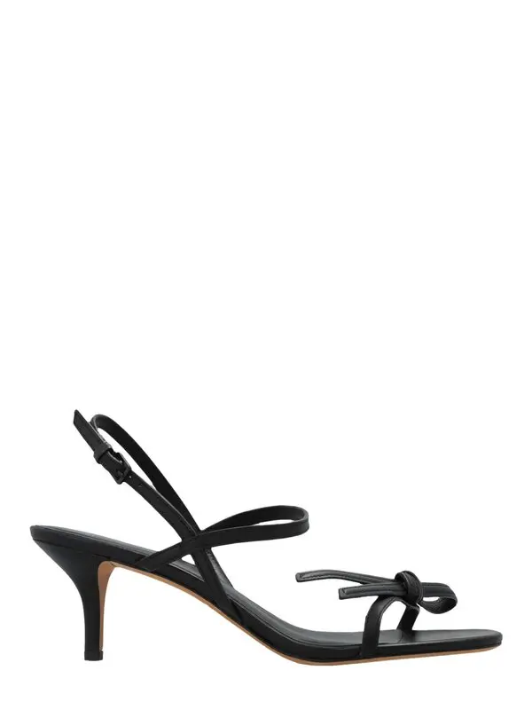 Kate Spade New York Loop Heeled Sandals - Black