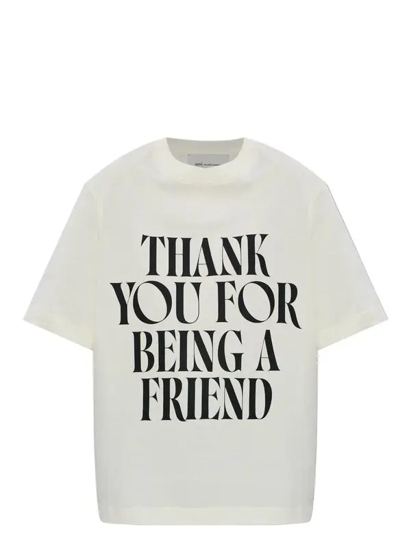 Ami Printed T-shirt - Cream