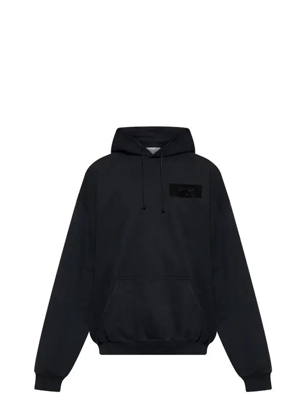 Vetements Printed Cotton Sweatshirt - Black