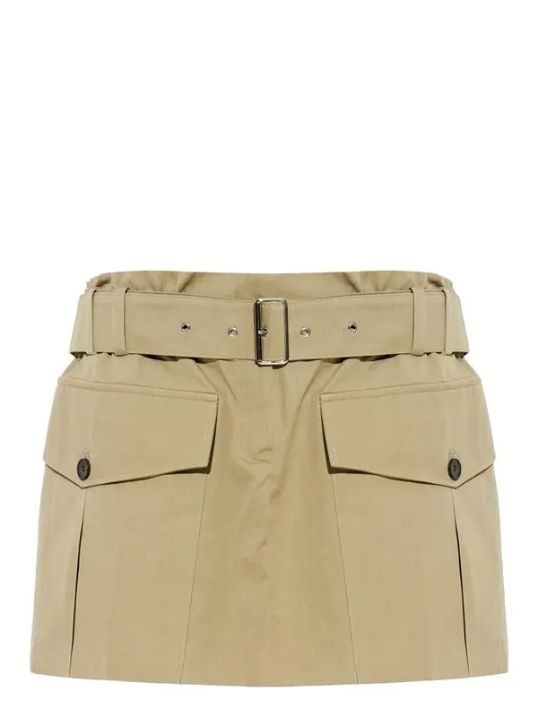 IRO PARIS Inoa Mini Skirt - Green