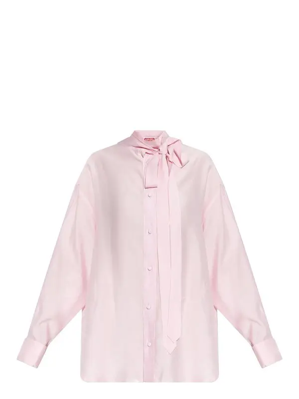 Kenzo Shirt With Bow Detail - Pink