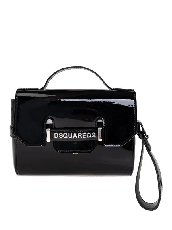 Dsquared2 Handbag With Logo - Black