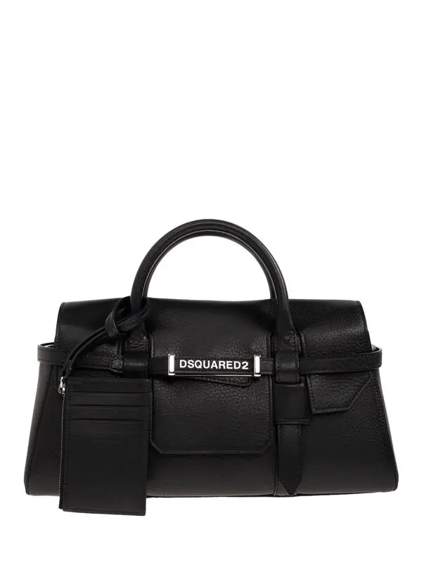 Dsquared2 Suede Handbag - Black