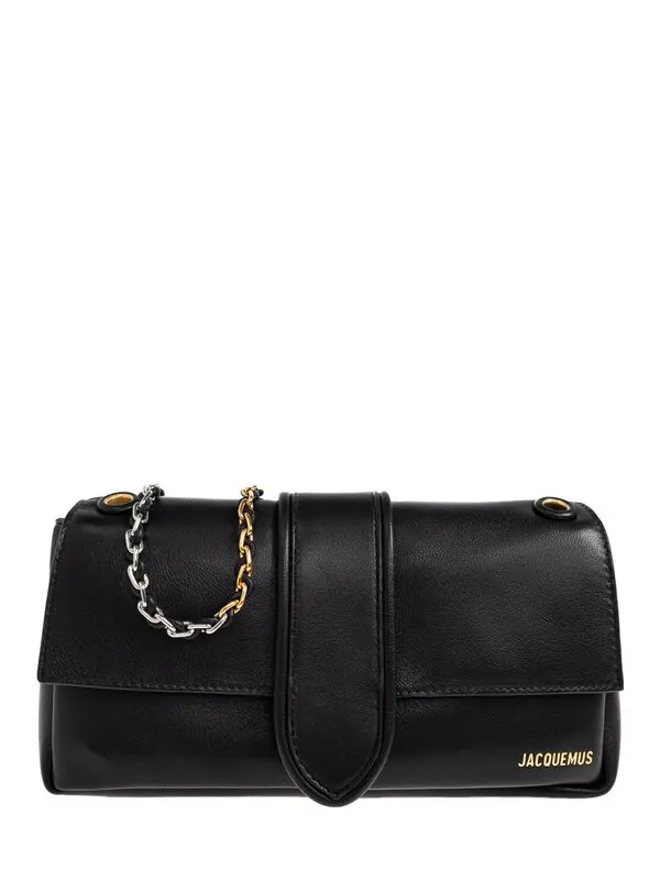 Jacquemus Le Bambino Chaine Shoulder Bag - Black