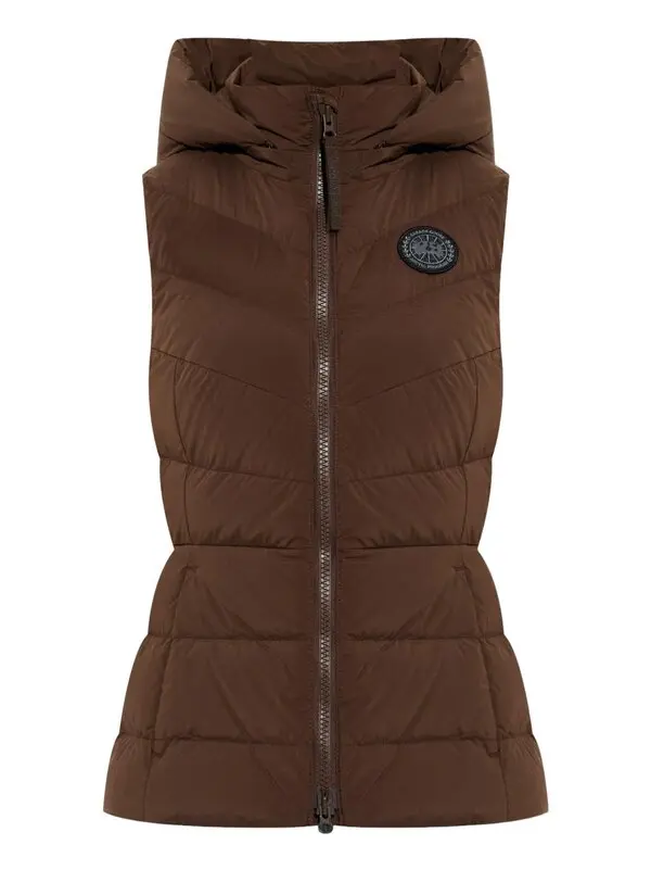 Canada Goose Quilted Down Vest - Brown