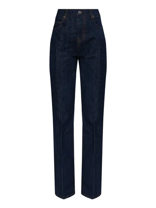 Ami Flared-leg Jeans - Navy Blue