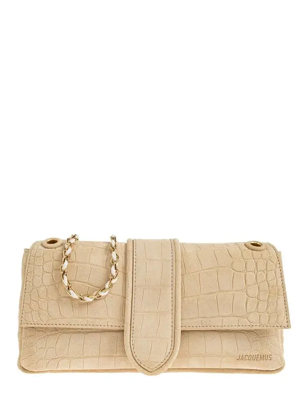 Jacquemus Le Bambino Chaine Shoulder Bag - Beige