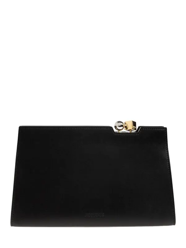 Jacquemus Le Salon Clutch - Black