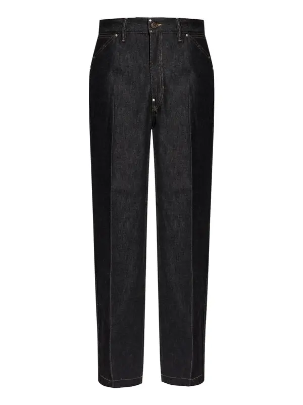 LEMAIRE Wide-leg Jeans - Navy Blue