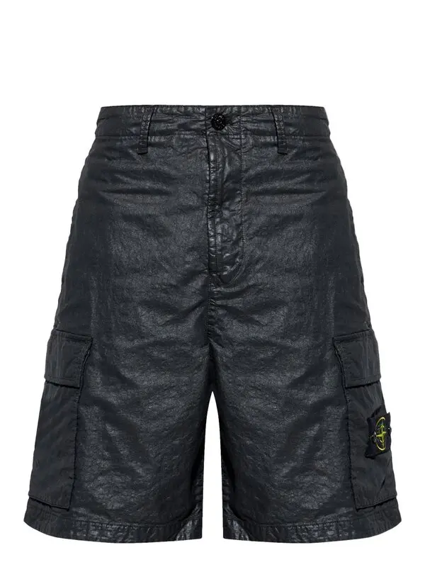 Stone Island Cargo Shorts - Navy Blue