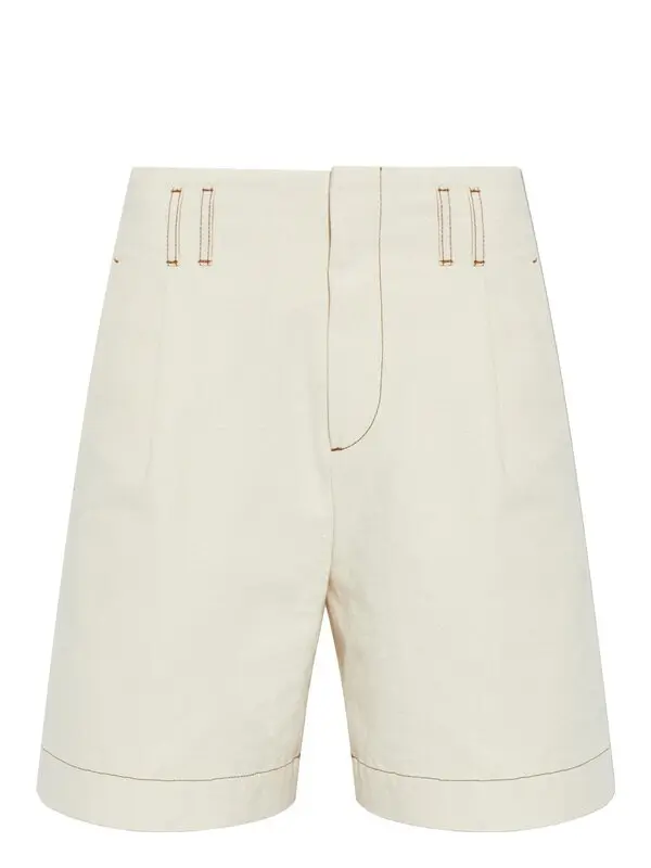 LANVIN Cotton Shorts - Cream