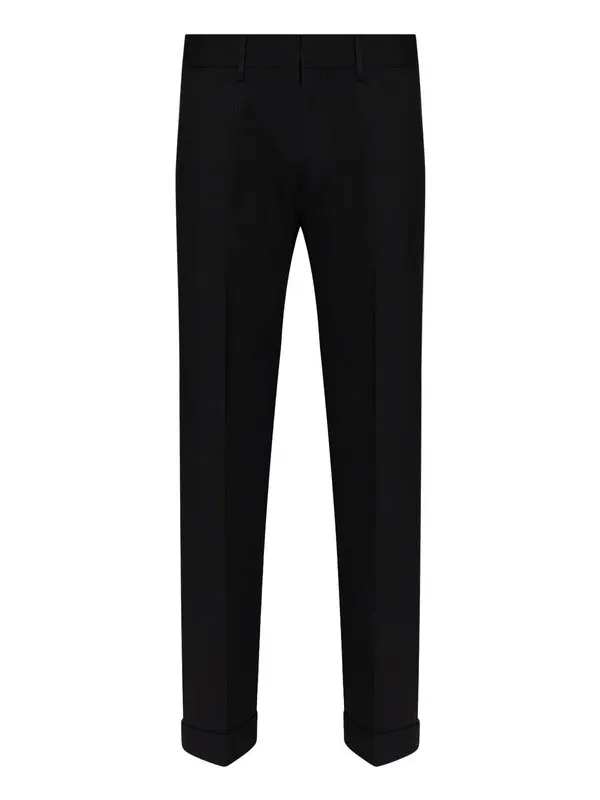 Dsquared2 Wool Trousers - Black