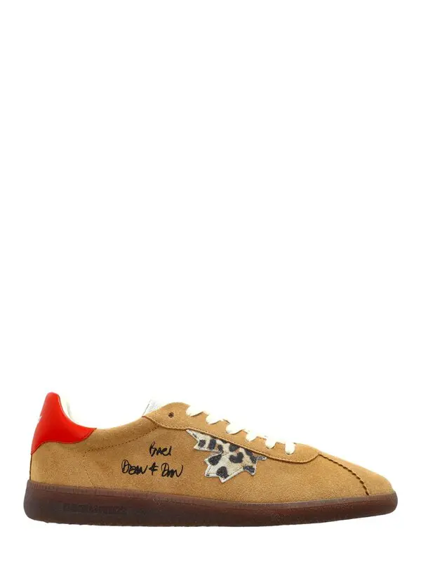 Dsquared2 Rebel Low-top Sneakers - Beige