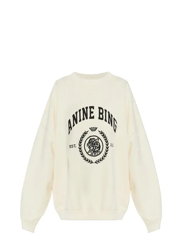 ANINE BING Miles Sweatshirt - Cream