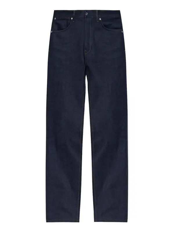 Stone Island Tapered Leg Jeans - Navy Blue