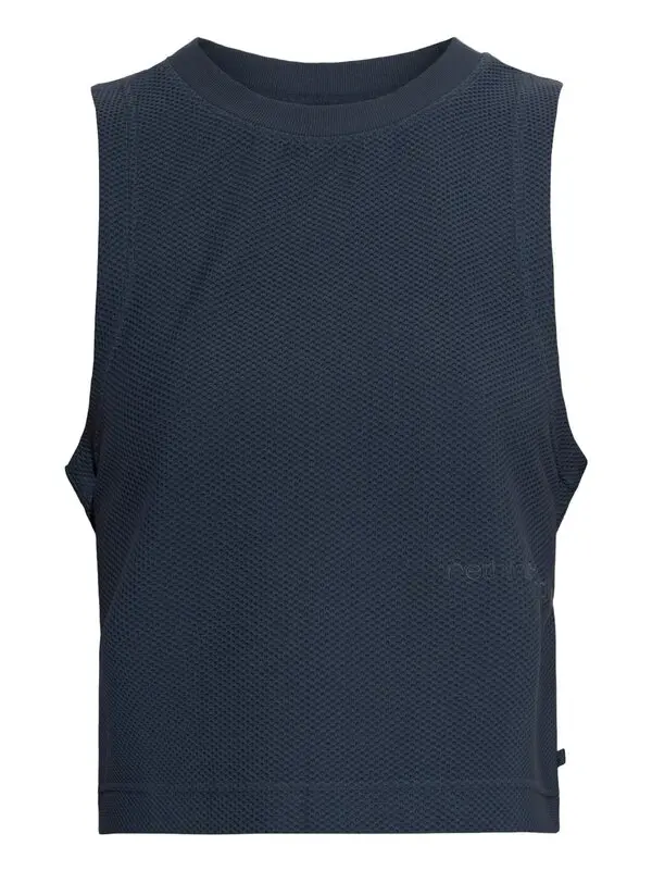 RETHINKIT STUDIOS Loose-fit Sleeveless Top - Navy Blue