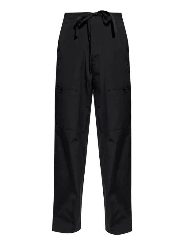 JIL SANDER Cargo Trousers - Black