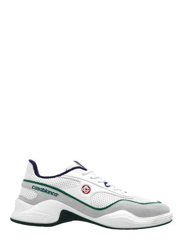 Casablanca Logo Sports Shoes - White