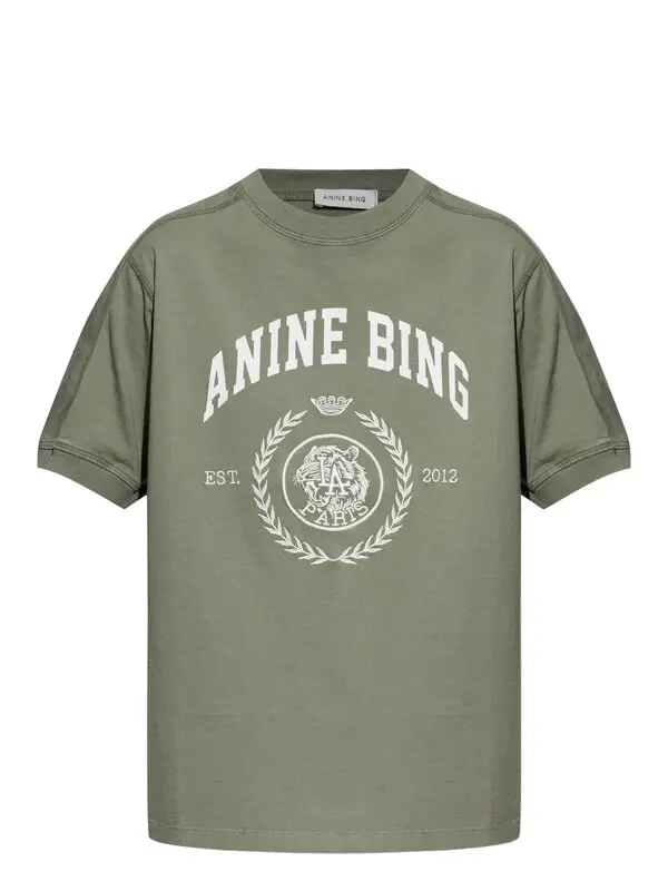 ANINE BING Jaylin T-shirt - Green
