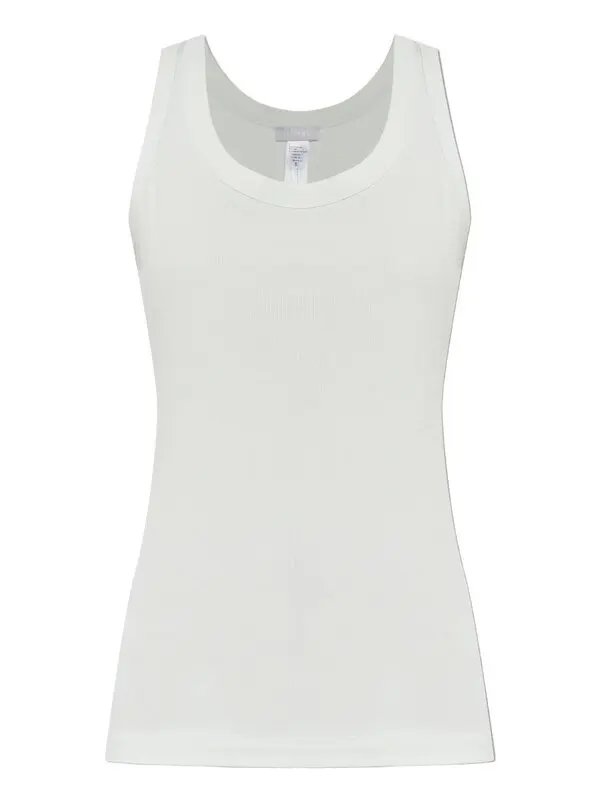 Hanro Ribbed Tank Top - White