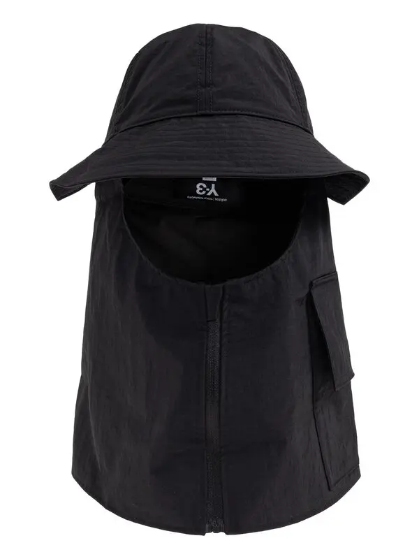 Y3 Hood With Pocket - Black