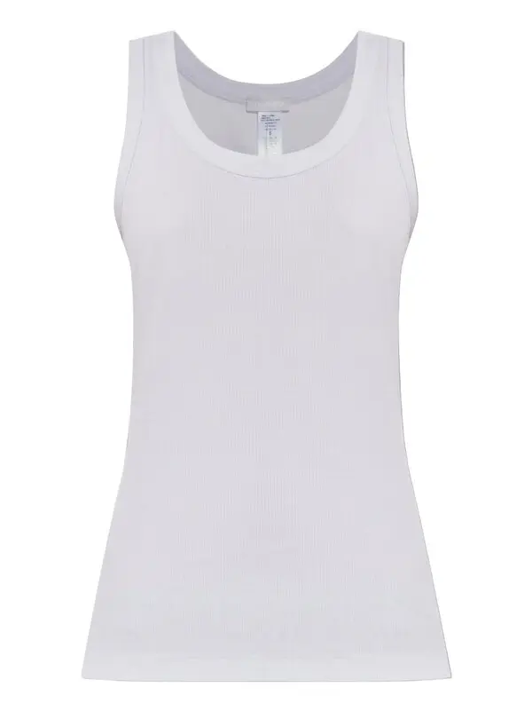 Hanro Ribbed Tank Top - White