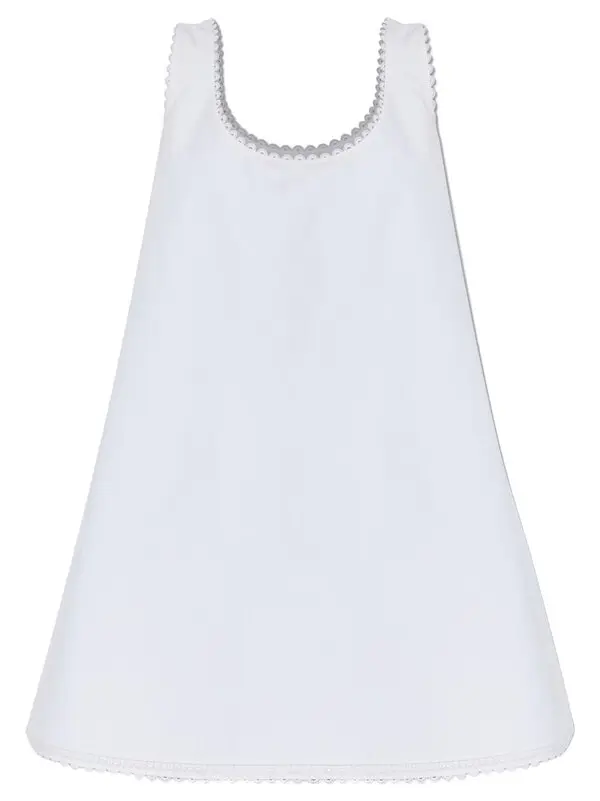 RÓHE A-line Mini Dress - White