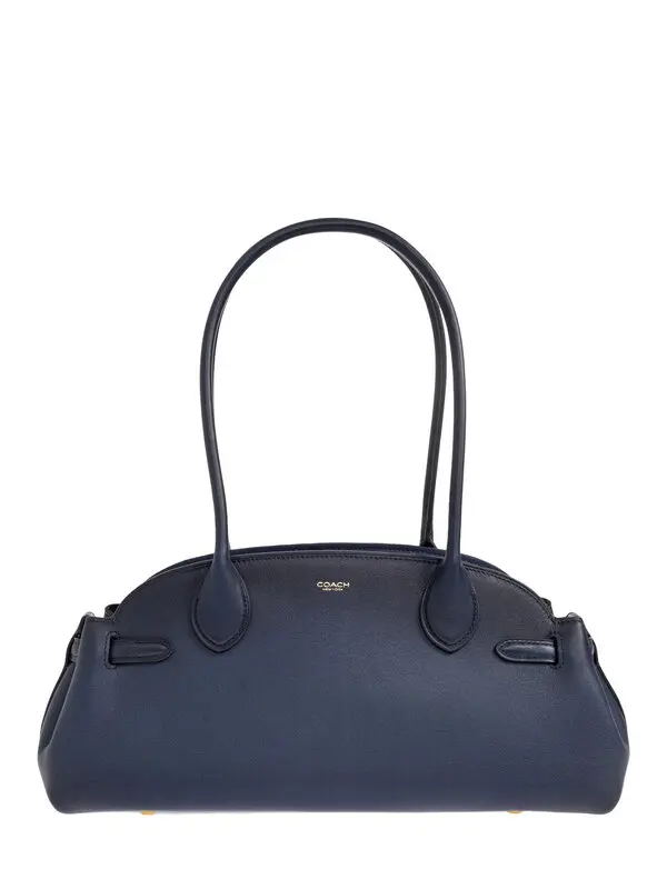 COACH Empire Carryall 34 Shoulder Bag - Navy Blue