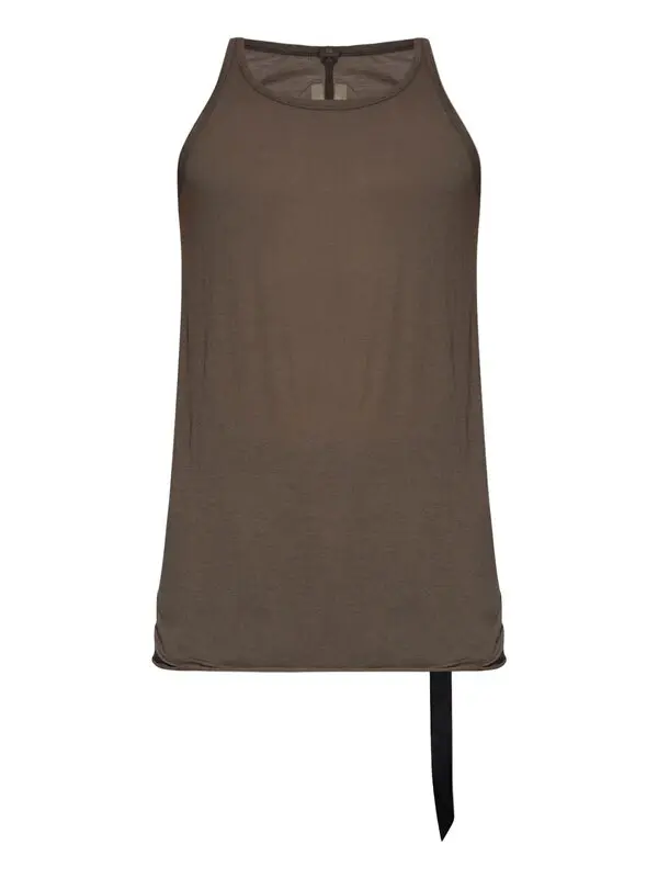 Rick Owens Sleeveless T-shirt - Brown