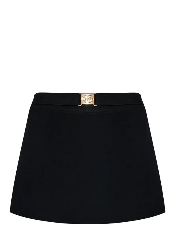 Cult Gaia Amoret Skort - Black