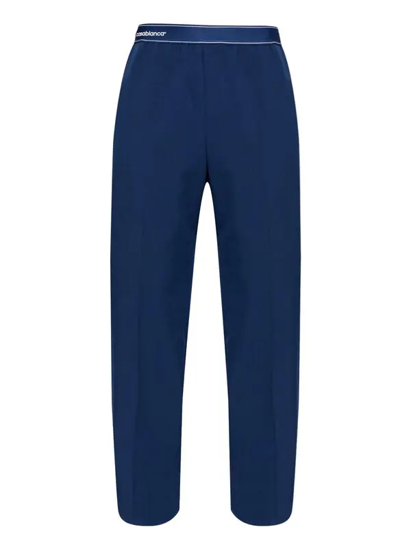 Casablanca Logo Trousers - Navy Blue