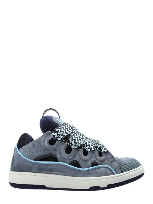 LANVIN Curb Low Top Sneakers - Blue