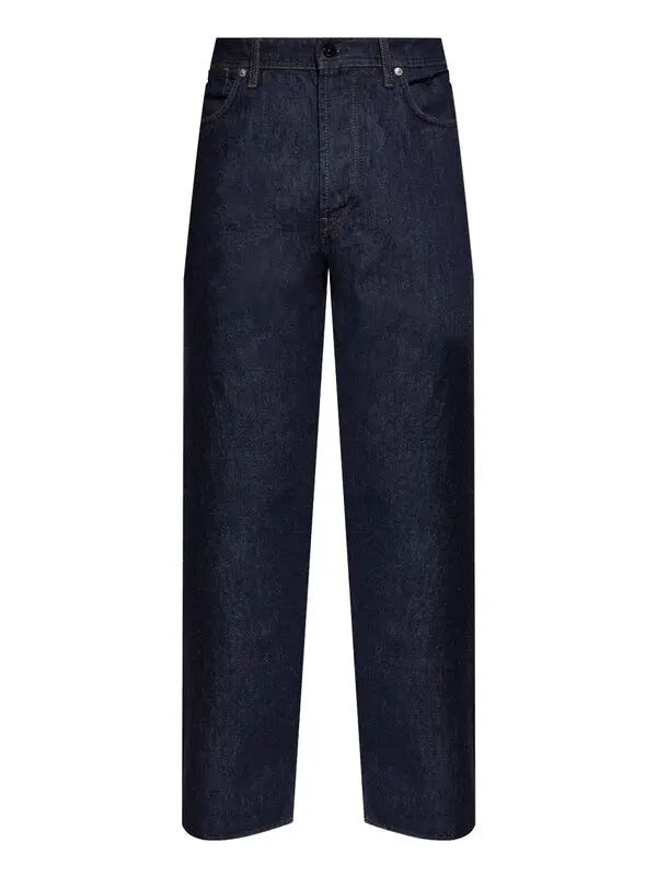 Stone Island Straight Leg Jeans - Navy Blue