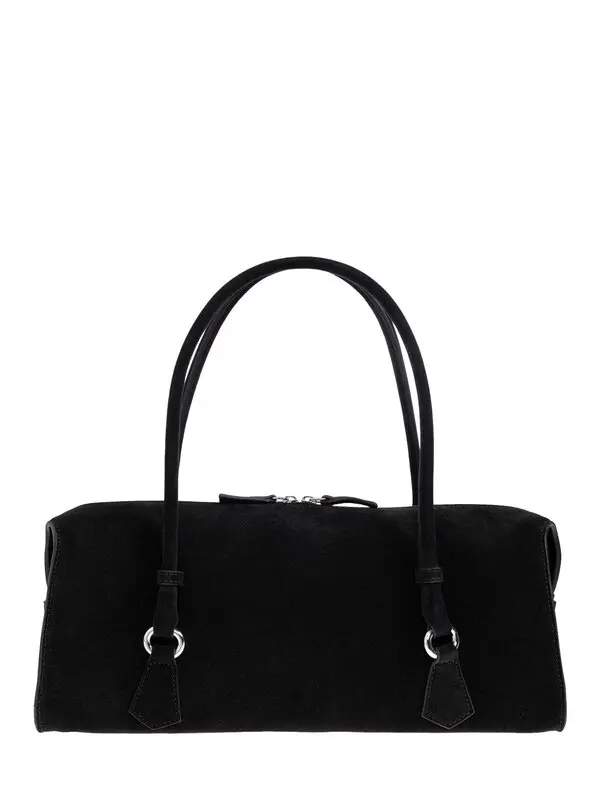 IRO PARIS Alto Suede Bag - Black