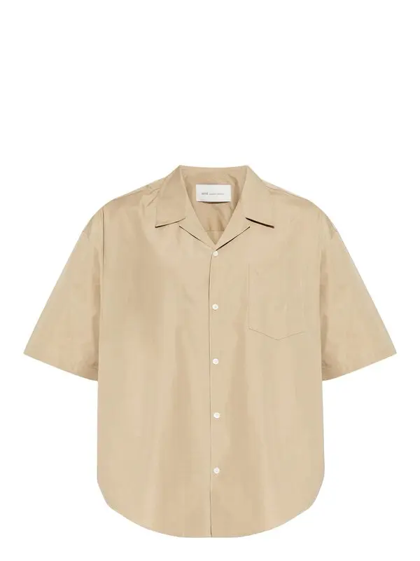 Ami Short-sleeved Shirt - Beige