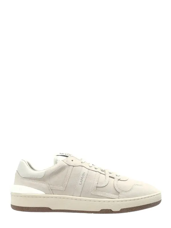 LANVIN Clay Low-top Sneakers - Cream