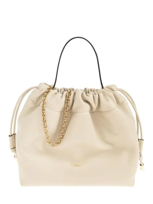Chloé Icons Mini Hand Bag - Cream