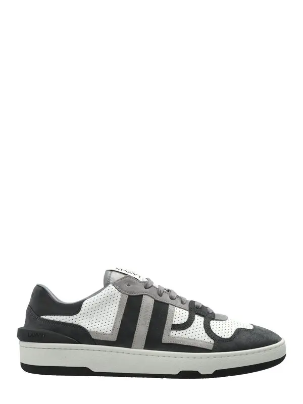 LANVIN Clay Low Top Sneakers - Grey