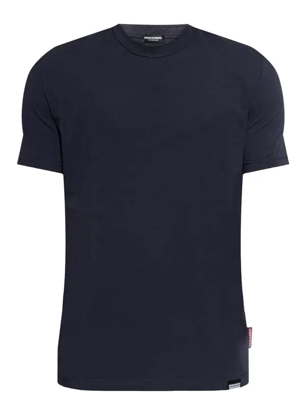 Dsquared2 Underwear T-shirt With A Round Neckline - Navy Blue