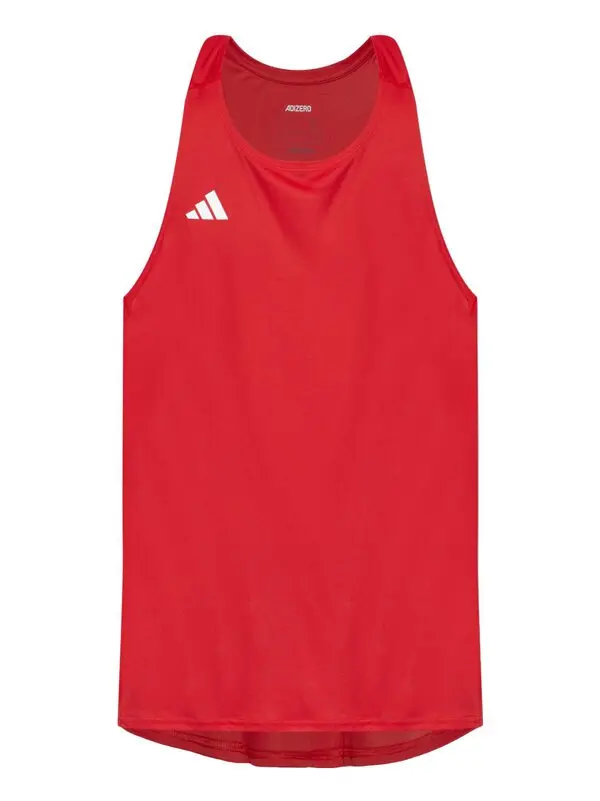 Adidas Adizero' Sleeveless Top - Red