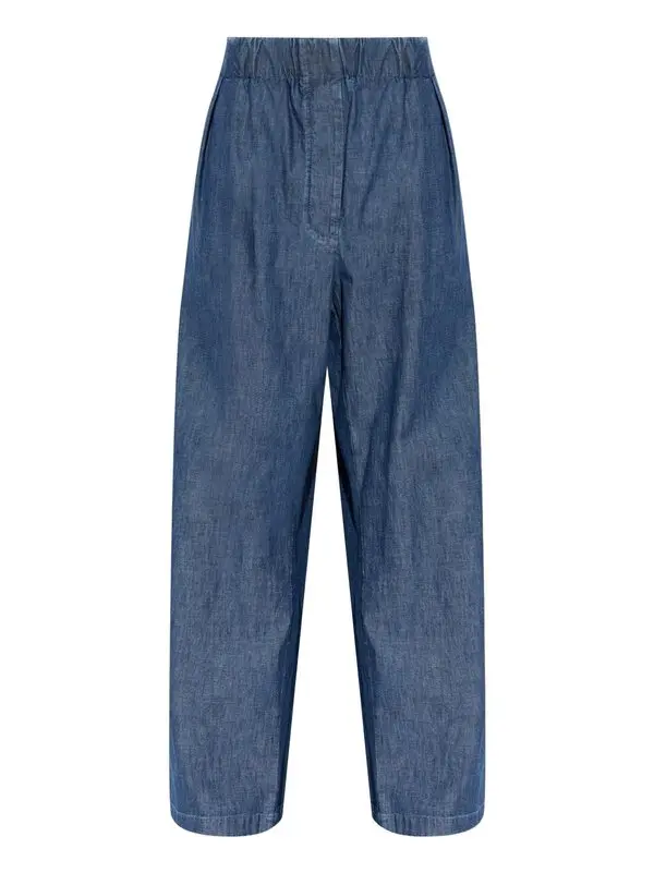 JIL SANDER Loose-fit Trousers - Blue