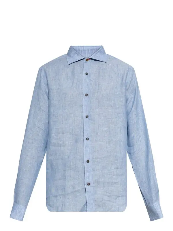 Paul Smith Linen Shirt - Blue