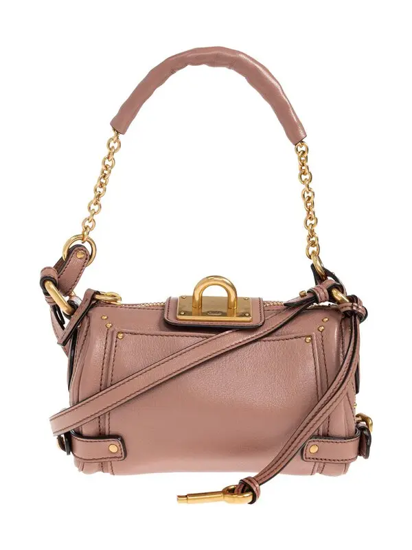Chloé Paddington Small Shoulder Bag - Pink