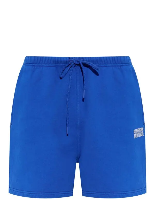 American Vintage Sweatshorts - Blue