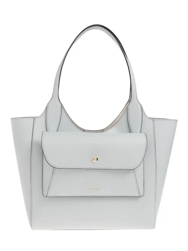 Furla Lea Small Shopper Bag - Light Blue
