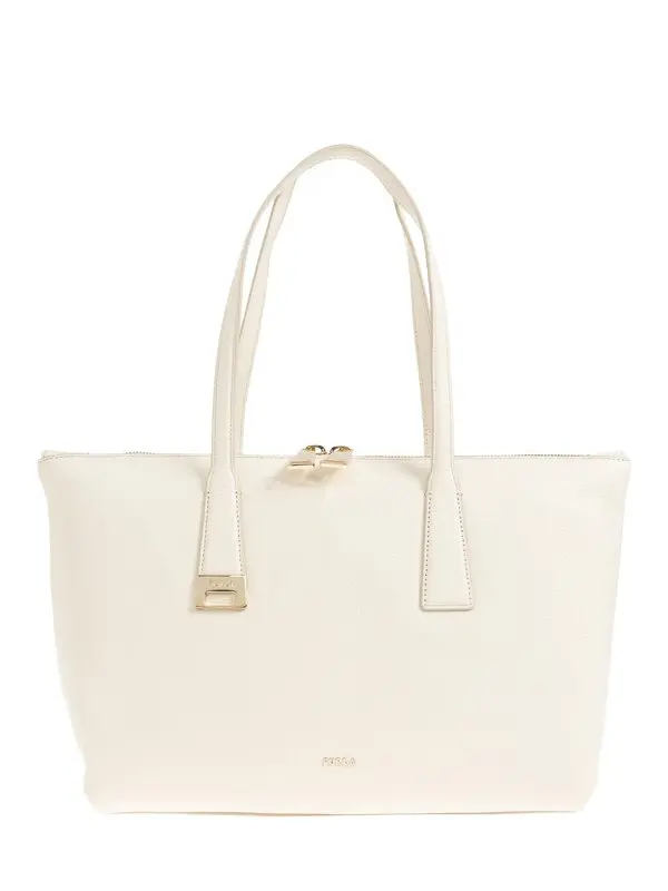 Furla Olivia Medium Shopper Bag - Cream